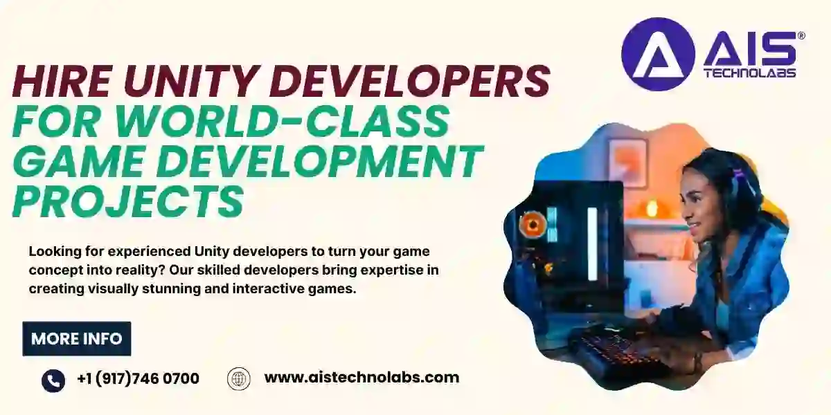 Hire Unity Developers for World-Class Game Development Projects