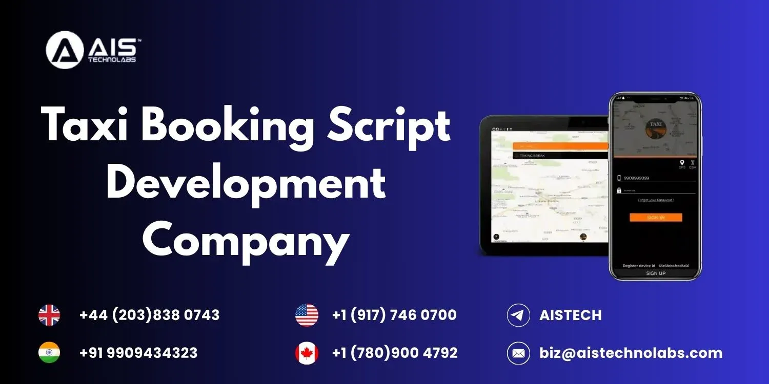 Taxi Booking Script Development Company | AIS Technolabs